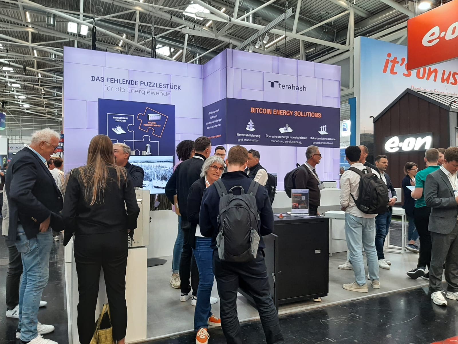 Terahash auf der EM-Power Europe